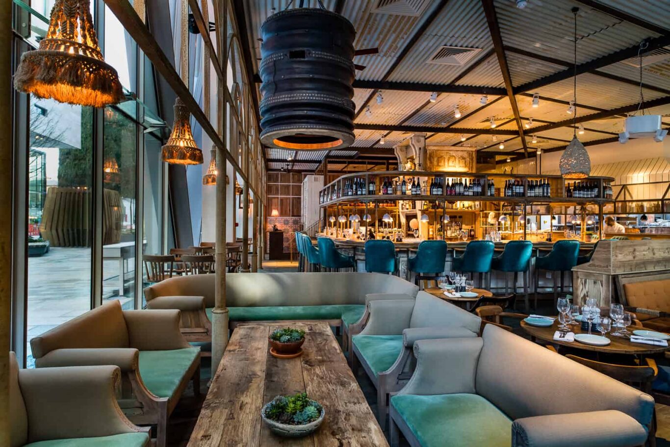 Restaurant Interior | Rail House Cafe | CDC Engineering