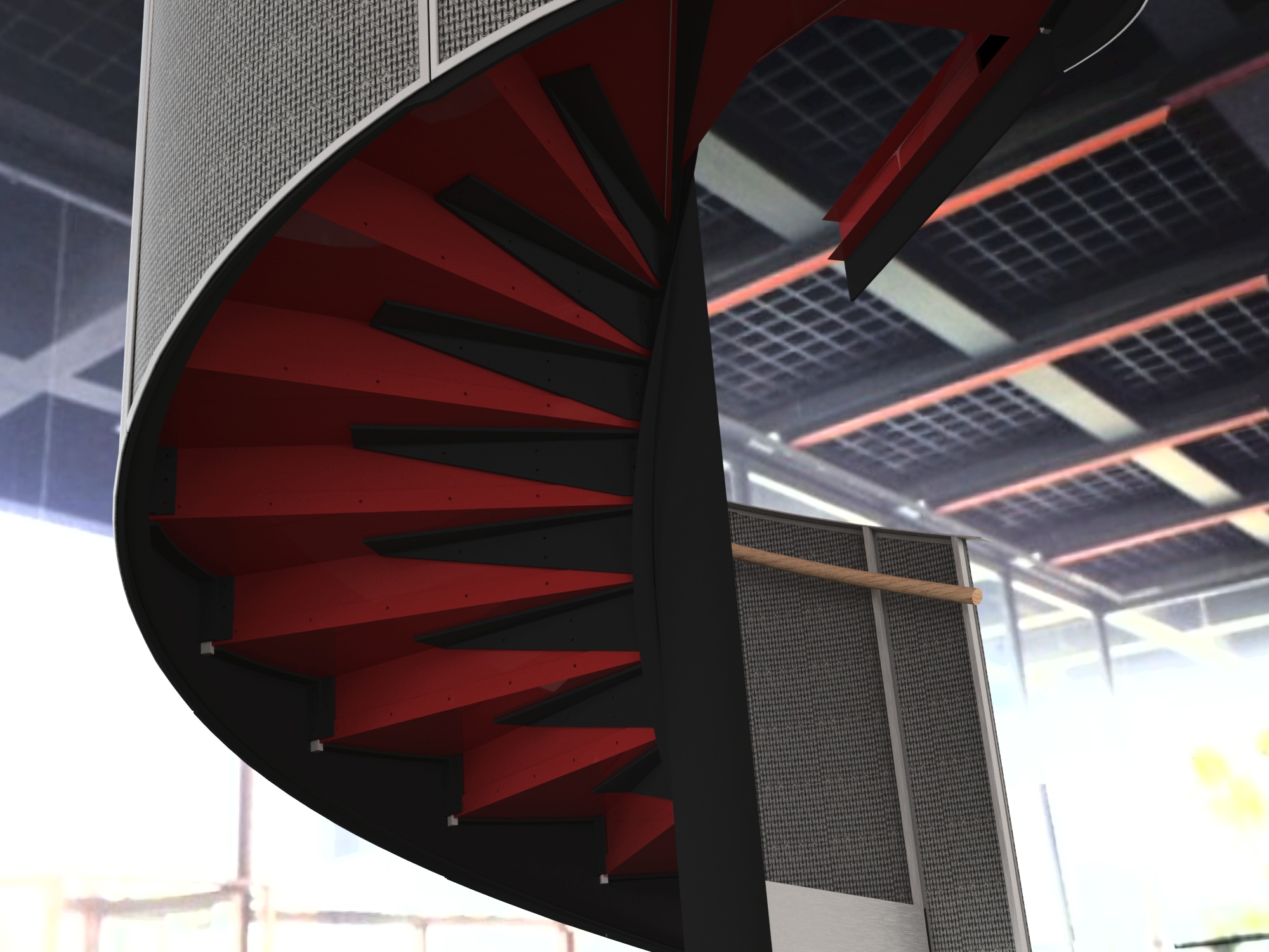 The Post Building | CDC Engineering | Spiral Staircase